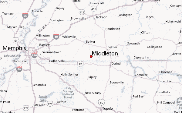 Middleton, Tennessee Weather Forecast