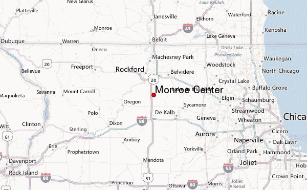 Monroe Center Weather Forecast