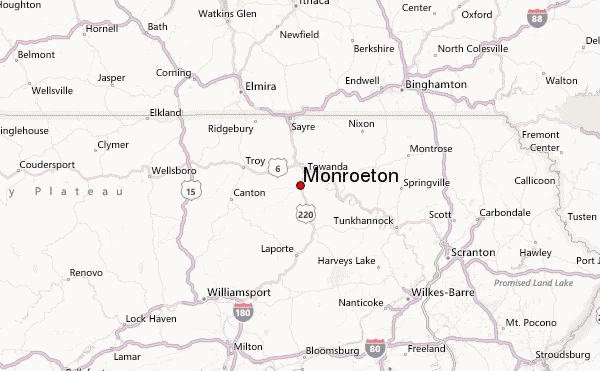Monroeton Weather Forecast