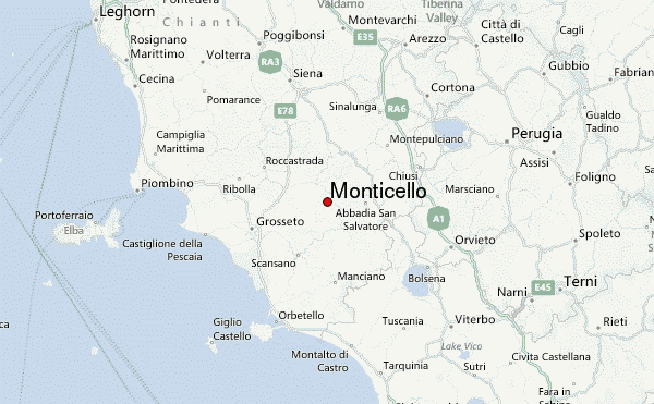 Monticello, Italy, Tuscany, Provincia di Grosseto Weather Forecast