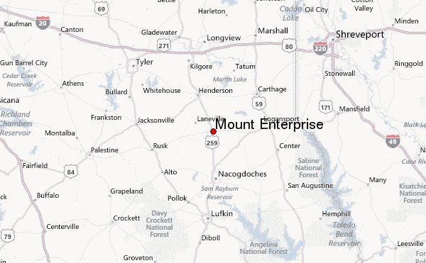 Mount Enterprise Weather Forecast