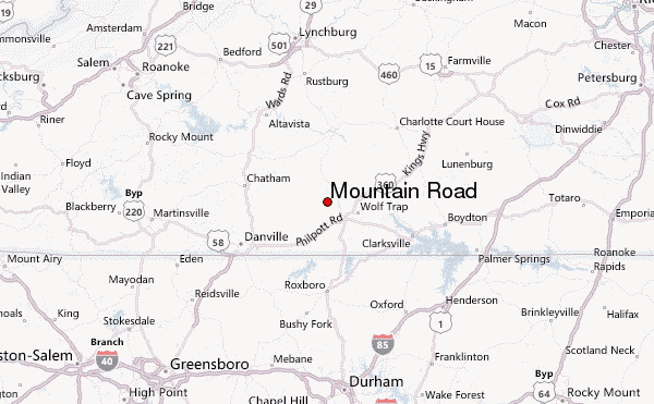 Mountain Road Weather Forecast