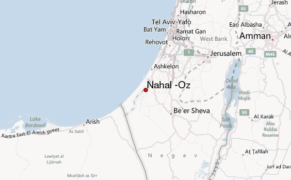 Nahal `Oz Weather Forecast