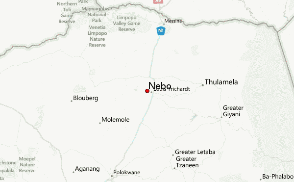 Nebo, South Africa, Limpopo, Vhembe District Municipality Weather Forecast