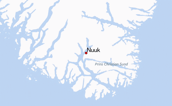 Nuuk Map