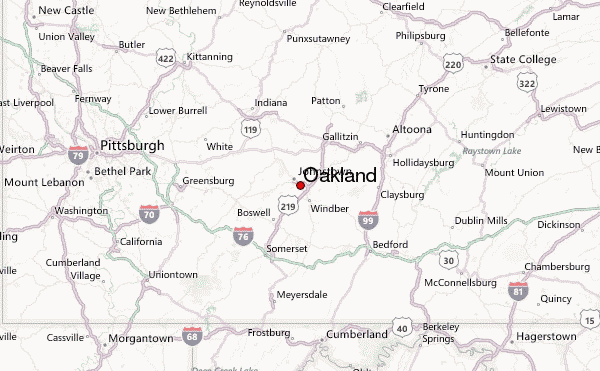 Oakland, Pennsylvania, United States Weather Forecast