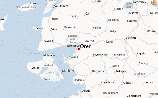 Oren, Turkey Weather Forecast