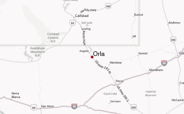 Orla, Texas Weather Forecast