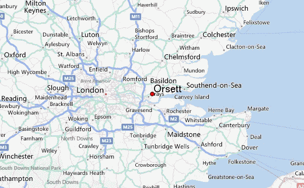 Orsett Weather Forecast
