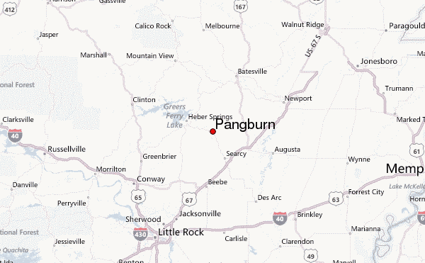 Pangburn Weather Forecast