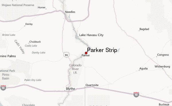 Parker Strip Weather Forecast