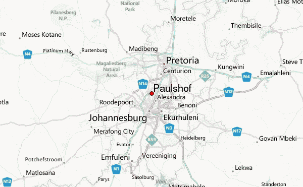 Paulshof, South Africa Weather Forecast