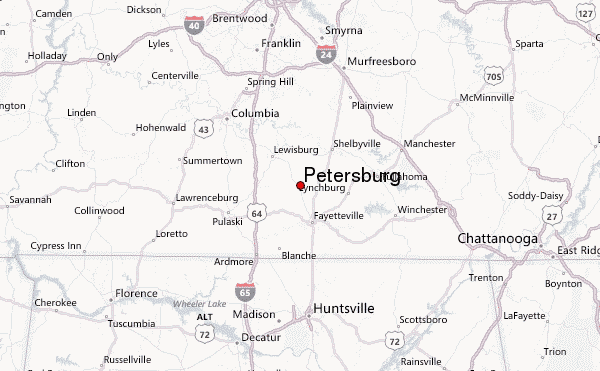 Petersburg, Tennessee Weather Forecast
