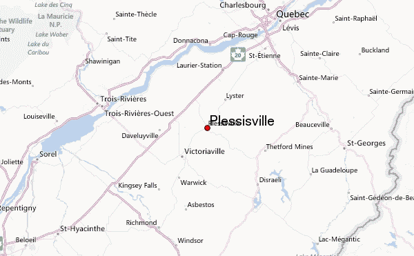 Prévisions météo pour Plessisville