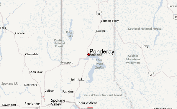 Ponderay Weather Forecast