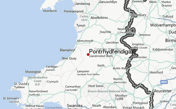 Pontrhydfendigaid Weather Forecast