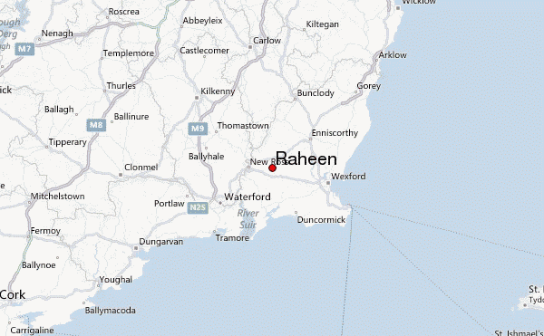 Raheen, Ireland, Leinster, Loch Garman Weather Forecast