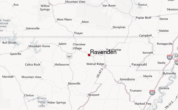 Ravenden Weather Forecast