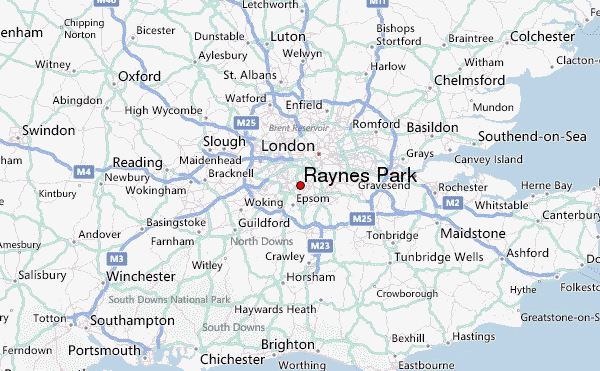 Raynes Park Weather Forecast