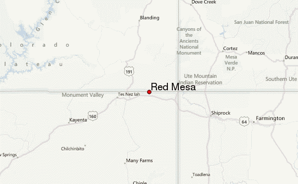 Red Mesa Weather Forecast