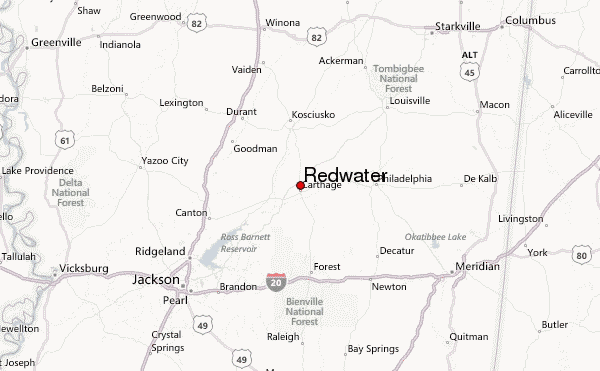 Redwater, Mississippi Weather Forecast