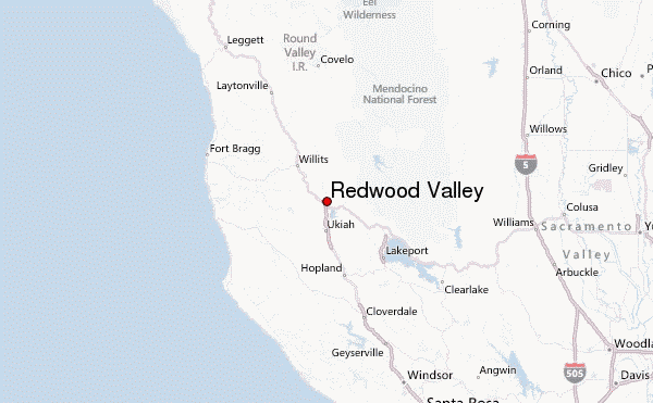 Redwood Valley Weather Forecast