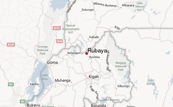 Rubaya Weather Forecast