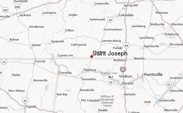 Saint Joseph, Tennessee Weather Forecast