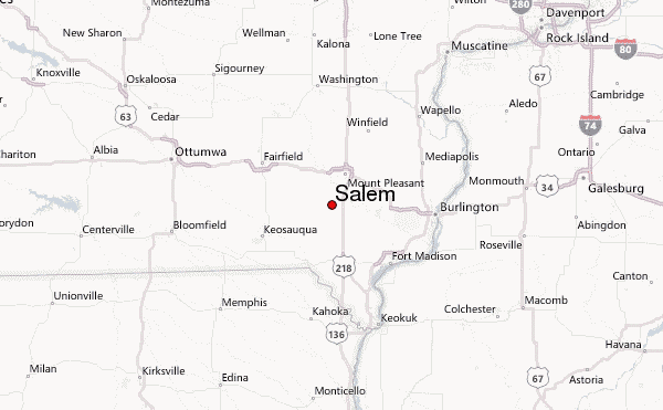 Salem, Iowa Weather Forecast