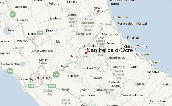 San Felice d'Ocre Weather Forecast