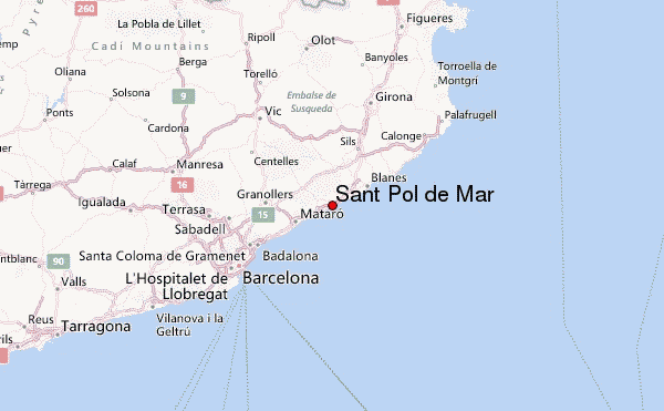 Sant Pol de Mar Weather Forecast