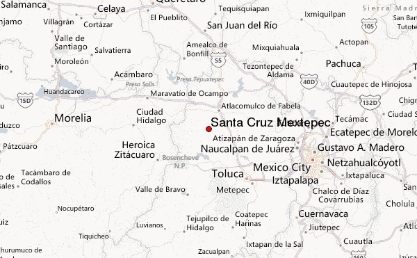 Previsión del Tiempo para Santa Cruz Mextepec