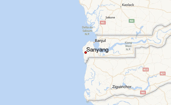 Sanyang, Gambia, Western Weather Forecast