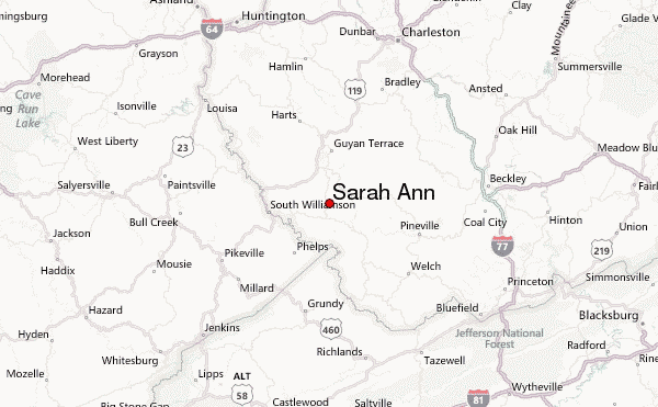 Sarah Ann Weather Forecast