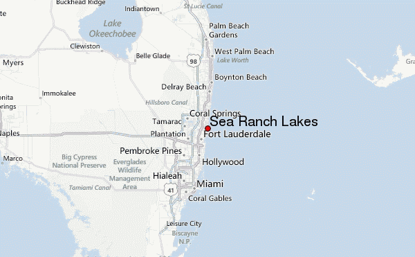 Sea Ranch Lakes Weather Forecast