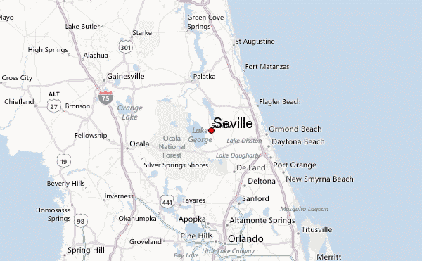 Seville, Florida Weather Forecast
