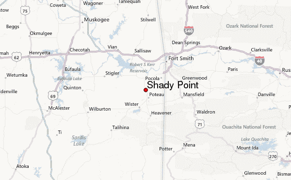 Shady Point Weather Forecast