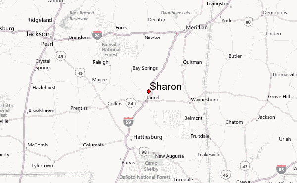 Sharon, Mississippi Weather Forecast