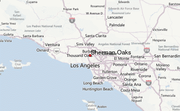 Sherman Oaks Zip Code Map - Map
