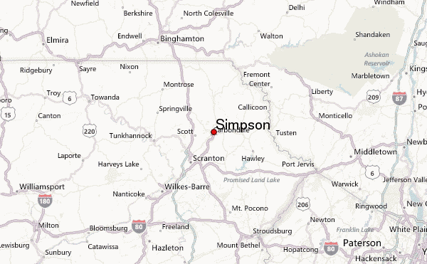 Simpson Weather Forecast