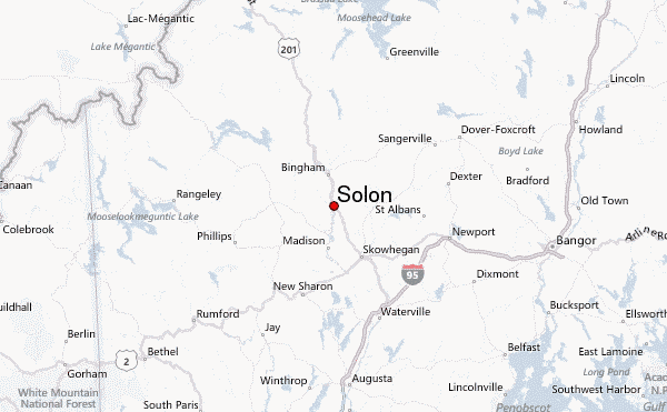 Solon, State of Maine Weather Forecast
