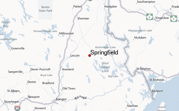 Springfield, State of Maine Weather Forecast