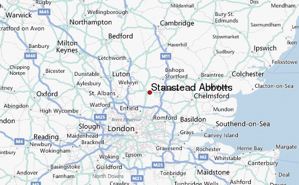 Stanstead Abbotts Weather Forecast