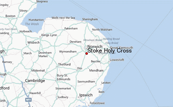 Stoke Holy Cross Weather Forecast