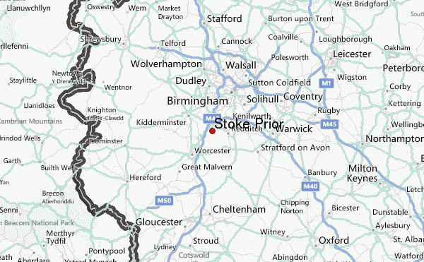 Stoke Prior Weather Forecast