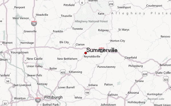 Summerville, Pennsylvania Weather Forecast