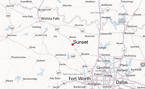 Sunset, Texas Weather Forecast