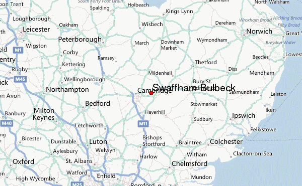 Swaffham Bulbeck Weather Forecast