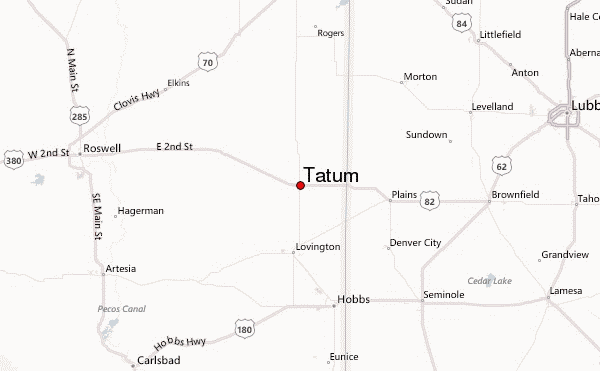 Tatum, New Mexico Weather Forecast