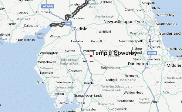 Temple Sowerby Weather Forecast